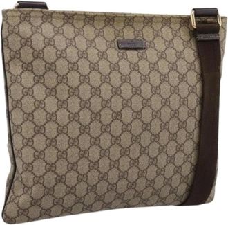 Gucci Sac bandouli&egrave;re vintage doccasion - Femme - Pre-owned - Beige - Taille: ONE Size