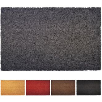 Casa Pura Casa Pura - Fußmatte Kokos Grau 24 mm 100 x 200 cm