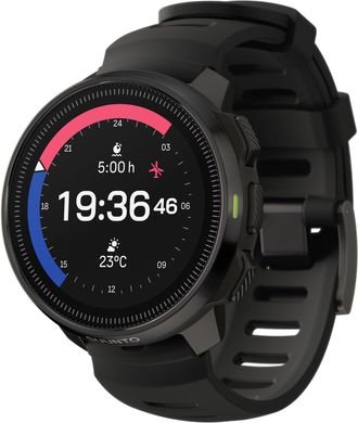 Suunto Ocean Tauchcomputer und Sportuhr, AMOLED-Bildschirm, 100m Wasserdicht, Zweifrequenz GPS, Offline-Karte, 95+ Sportarten, HRV & Schlafqualität Verfolgun