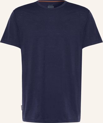 Icebreaker Funktionsshirt 150 Lodge Aus Merinowolle blau