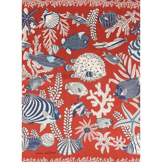 Inou&iuml;toosh Carr&eacute; de soie Neptune