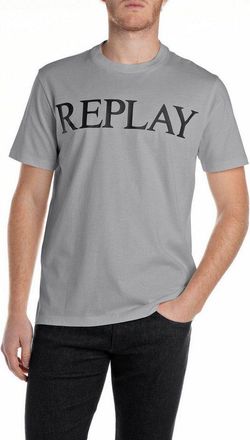 Replay T-Shirt mit Logo-Frontprint
