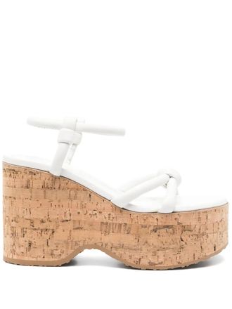 Gianvito Rossi sandales en cuir 110 mm - Blanc