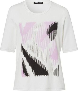 Frank Walder T-Shirt mit Placement-Print