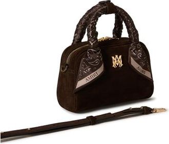 Amiri Sac &agrave; main en cuir su&eacute;d&eacute;