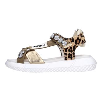 Elena Iachi E2238 Wildledersandale - - Shoes - Damen - Mehrfarbig - 35 EU