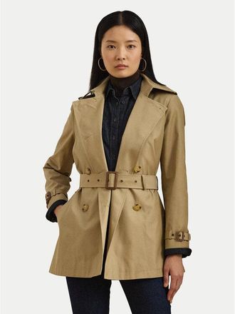 Lauren Ralph Lauren Tenchcoat 297967126002 Beige Regular Fit