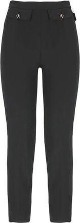Elisabetta Franchi Damen, Hosen, Schwarzk, LGr&ouml;&szlig;e