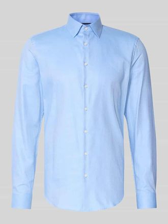 Jake*s Slim Fit Business-Hemd aus reiner Baumwolle