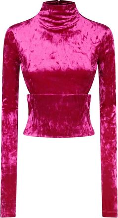Pinko Pinko, Femme, Tops, Rose, Taille: 44 FR Maglia Nera