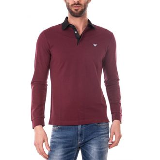Armani Jeans Polo Shirt - - Tops - Herren - Rot - S