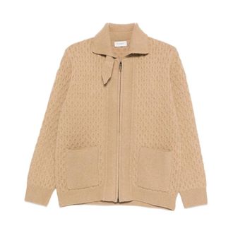 Paolo Pecora Cardigans - - Knitwear - Herren - Braun - XL