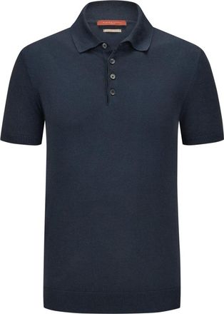 Daniele Fiesoli Softes Strick-Poloshirt aus Gizah-Baumwolle in
