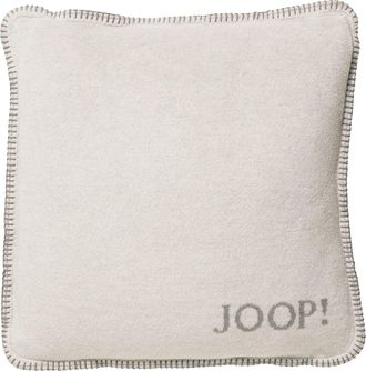 Joop Kissen Uni Doubleface Graphit-Rauch Baumwolle/Polyacryl, Maße: 50cm x 50cm, 651136