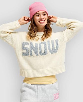 Roxy Exploring Snow Strickpullover coconut milk