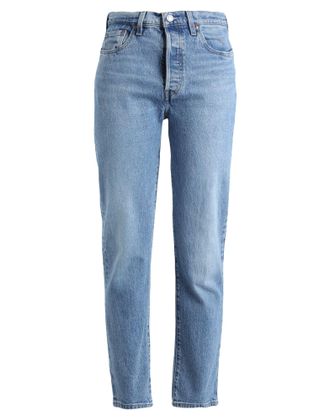Levi's 501 JEANS FOR WOMEN LIGHT INDIGO - WORN IN
