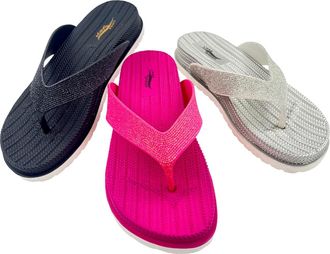 Linea Scarpa Patras Flip-Flops Fußbett Zehentrenner Sommer- Strand- Sandalen leicht Damen (Silber, EU Schuhgrößensystem, Erwachsene, Numerisch, M, 40)