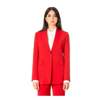Max Mara Giacca monopetto - Femme - Vestes - Rouge - Taille: 38 FR