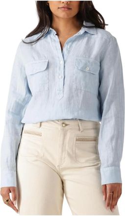 Mos Mosh MOS Mosh, Damen, Blusen & Hemden, Blau, SGr&ouml;&szlig;e