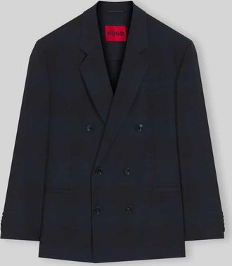 HUGO BOSS Relaxed Fit Sakko aus reiner Wolle