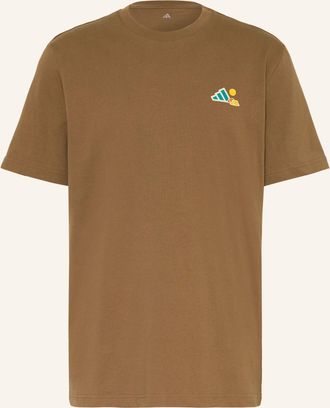 ADIDAS TERREX Adidas Terrex T-Shirt Terrex Camper Graphic braun