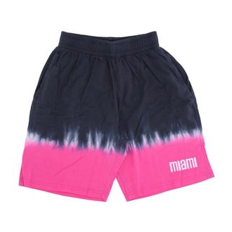 Mitchell & Ness Miami Heat Tie Dye Basketball Shorts - - Sport - Herren - Blau - XL
