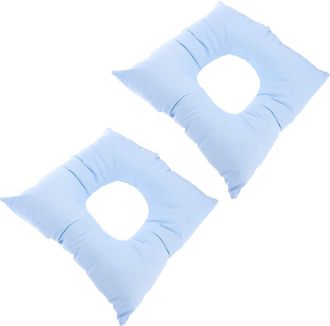 Cabilock 2st&uuml;cke Massagekissen f&uuml;r Gesichtslage aus B&uuml;rokissen f&uuml;r Massageliegen Kopfst&uuml;tzkissen f&uuml;r Spa-anwendungen Gesichtskissen f&uuml;r Kosmetikstudios Atmungs