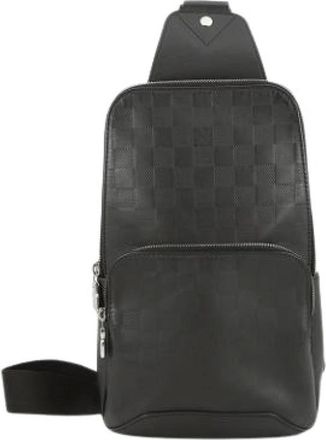 Louis Vuitton unisex, Pre-owned, Noir, Taille: ONE Size Sac bandouli&egrave;re Vintage en toile Pre-owned