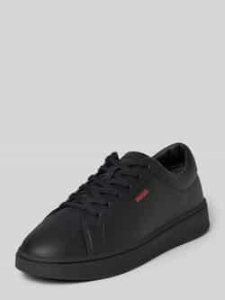 HUGO BOSS Low Top Sneaker mit Label-Pr&auml;gung Modell NESTON_TENN_PU