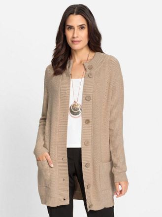 Witt Strickjacke Ajour-Strickjacke Langarm Ajour