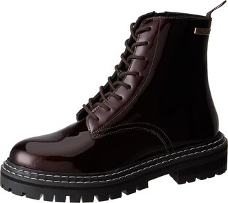 Les Tropeziennes Damen Königin Stiefelette, Bordeaux Lack, 38 EU