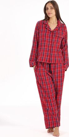 Komodo Damen vegan Pyjama Set Jim Jam Rot