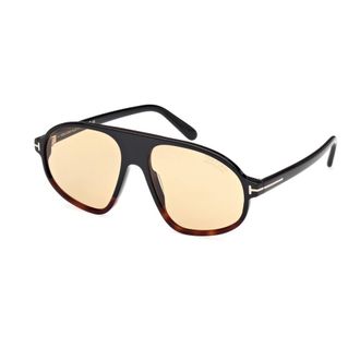 Tom Ford Homme, Accessoires, Brun, Taille: 58 MM Lunettes de soleil élégantes Ft1178 Erol