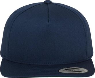Flexfit Mütze Classic 5 Panel Snapback, Navy, one Size, 6007-00155-0050