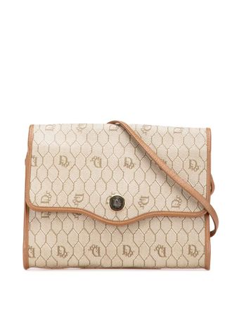 Dior sac à bandoulière Honeycomb 20e siècle - Marron