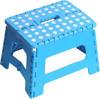 Generic Tragbarer Klapphocker - verdickter Sitz, kompaktes Tragedesign, stabile Trittst&uuml;tze | Praktischer Hausgebrauch, der den einfachen Zugang zum Badezimme