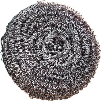 Generic Stahlwolle Scrubber - Scourer Non Scratch | K&uuml;chenschrubbe | Edelstahlpeeling | Wiederverwendbarer Metallschwamm | Mehrzweck -Hausreinigungsmittel F&uuml;r