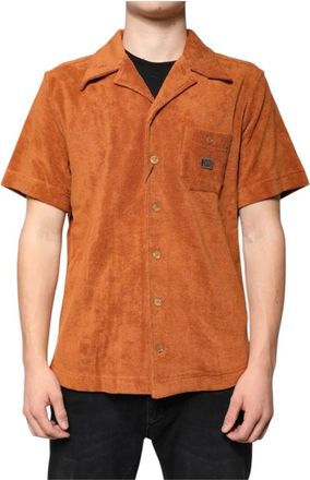 Dolce & Gabbana Homme, Chemises, Brun, Taille: S Button Down Shirt