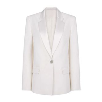 The Attico Damen, Jacken, Weiß, 2XSGröße