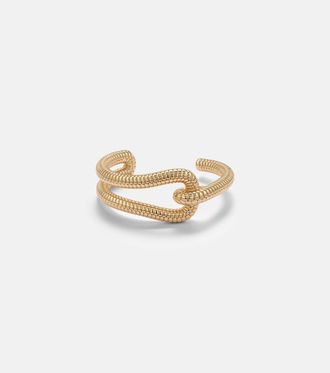Jennifer Fisher Bracelet manchette Madison Avenue en plaqu&eacute; or