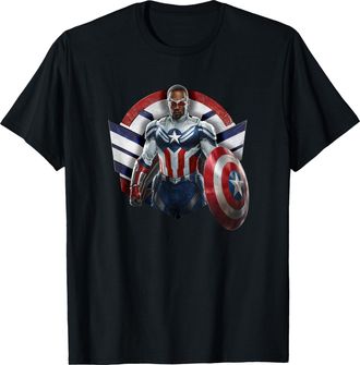 MARVEL The Falcon the Winter Soldier Captain America Strong T-Shirt