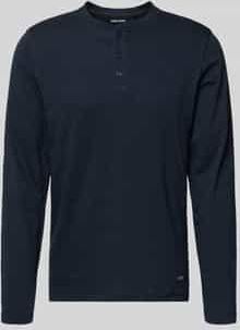 Blend Longsleeve mit kurzer Knopfleiste Modell BRAT