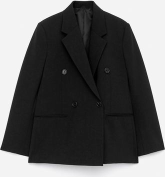 Arket Lockerer Blazer -Schwarz