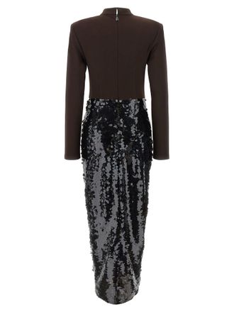 Rotate Dress - Brown