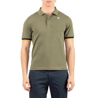 K-Way Polohemd - - Tops - Herren - Gr&uuml;n - S
