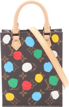 Louis Vuitton sac à main Monogram Yayoi Kusama (2021-2025) - Marron