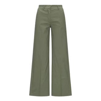K-Way Femme, Pantalons, Vert, Taille: 46 FR Tya Twill Tech Chino
