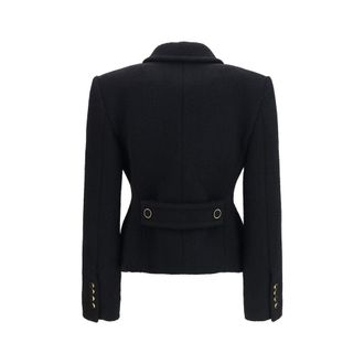 Chlo&eacute; Womens Black Wool Oves Aries Blazer Clothing