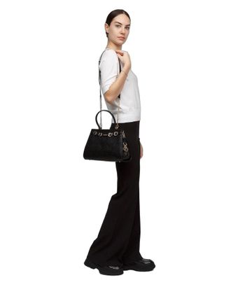 Guess Dovie Shoulder Bag - Black