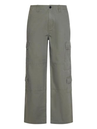 St&uuml;ssy pantalon en coton &agrave; poches multiples - Vert